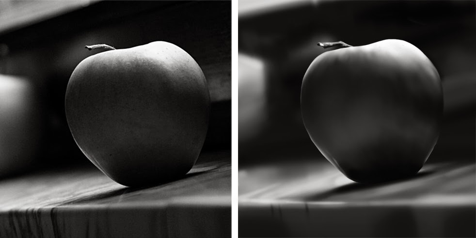 THE SLATCAVE: Digital painting 101 - Tonal Study I - Apple