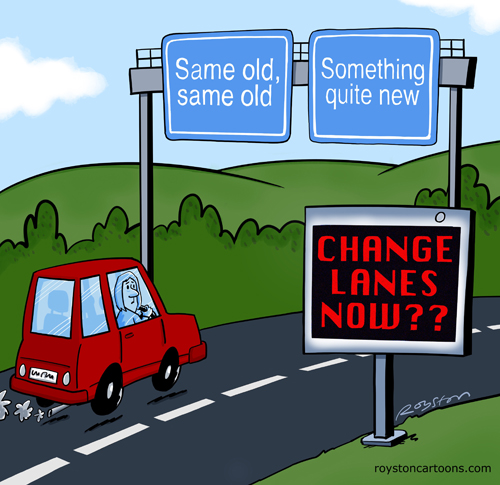 Royston Cartoons: Humorous illustration: No punchline required