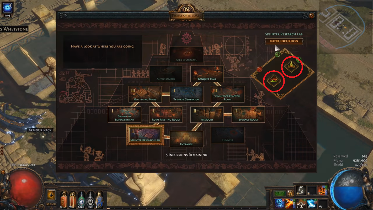 PoEの話: Incursion概要