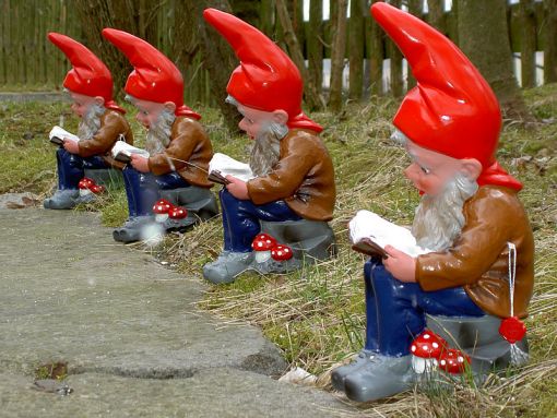 Leesbeelden: Tuinkabouters 1