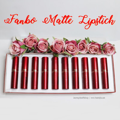 [SPONSORED] Review: Fanbo Matte Lipstick || Liamelqha - Journey About ...
