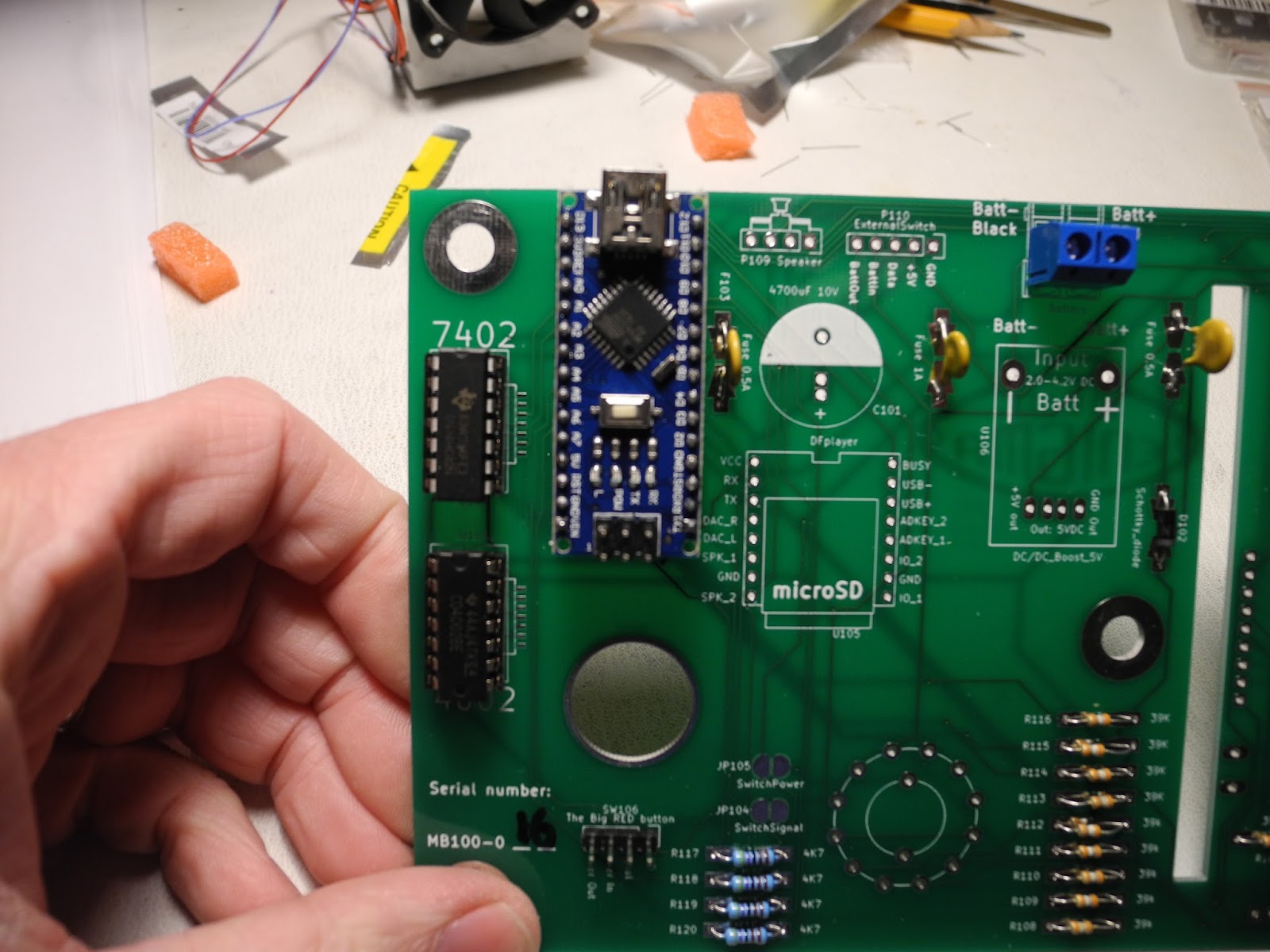 Jeff Tranter's Blog: The MeinEnigma Enigma Machine Kit - Hardware