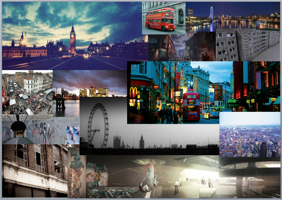 IN HEADLIGHTS: London Mood Board