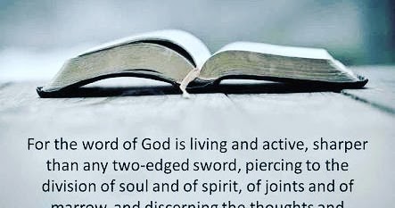 The Rhema Blog: The Word of God is Alive and Active