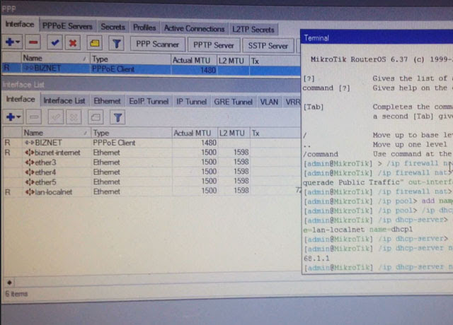 Setup PPPoE Connection to Mikrotik using Biznet ISP | Agratitudesign ...