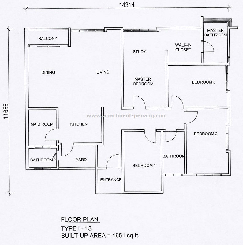 The Promenade Residence Penang Property | Penang.MalaysiaCondo.com