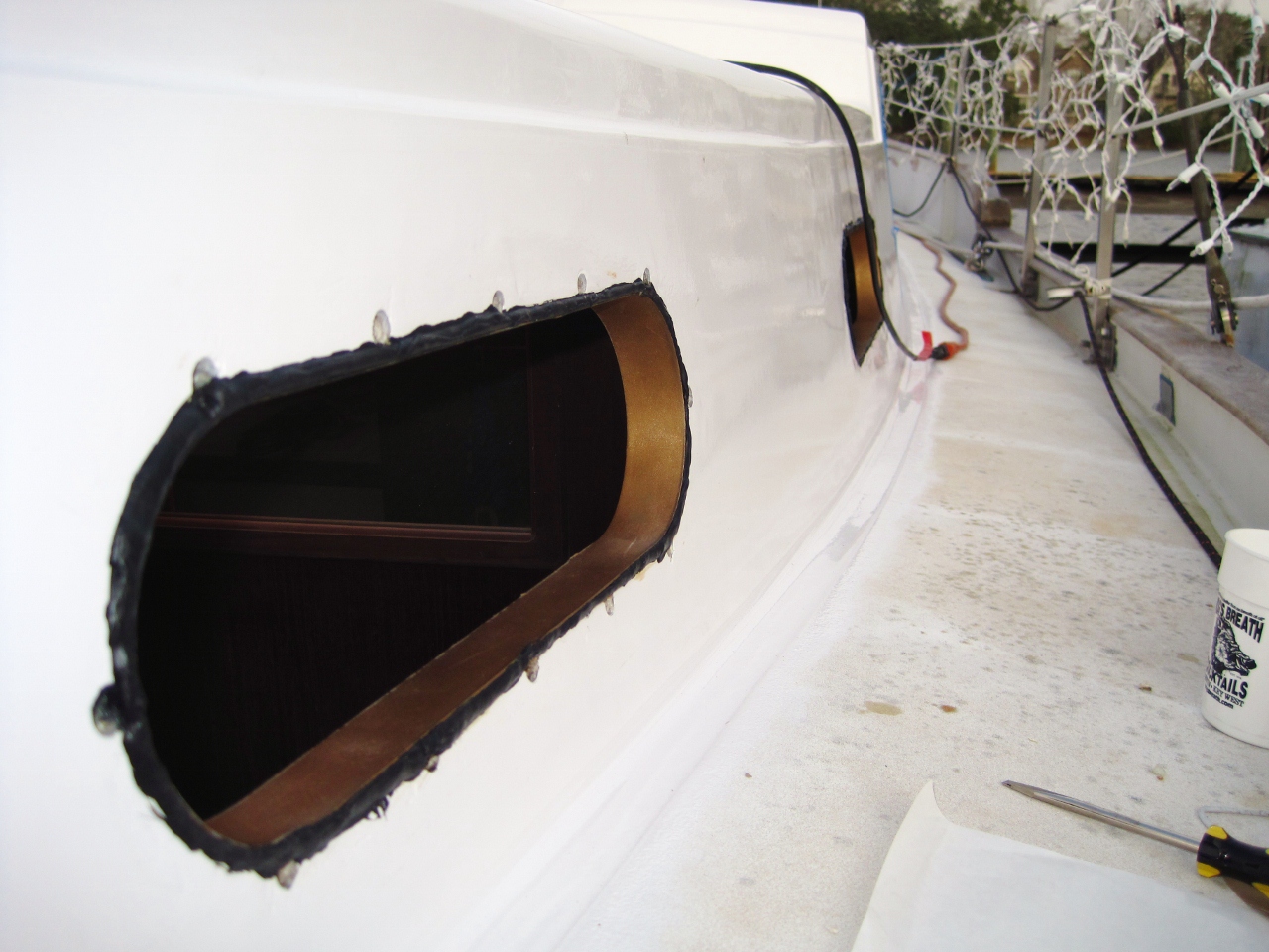 Lindita ~ Sailing ~ Therapy: Original Bronze Portlights