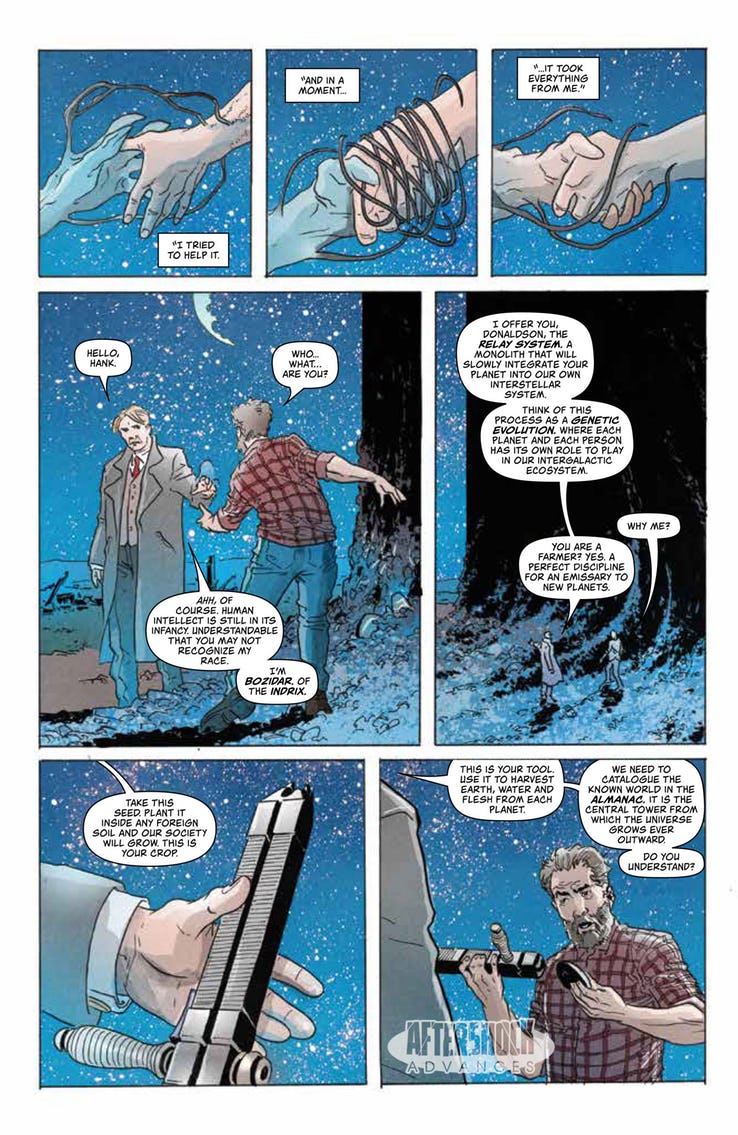 Cómic: Un vistazo a las primeras páginas de "Relay núm.5" de AfterShock ...