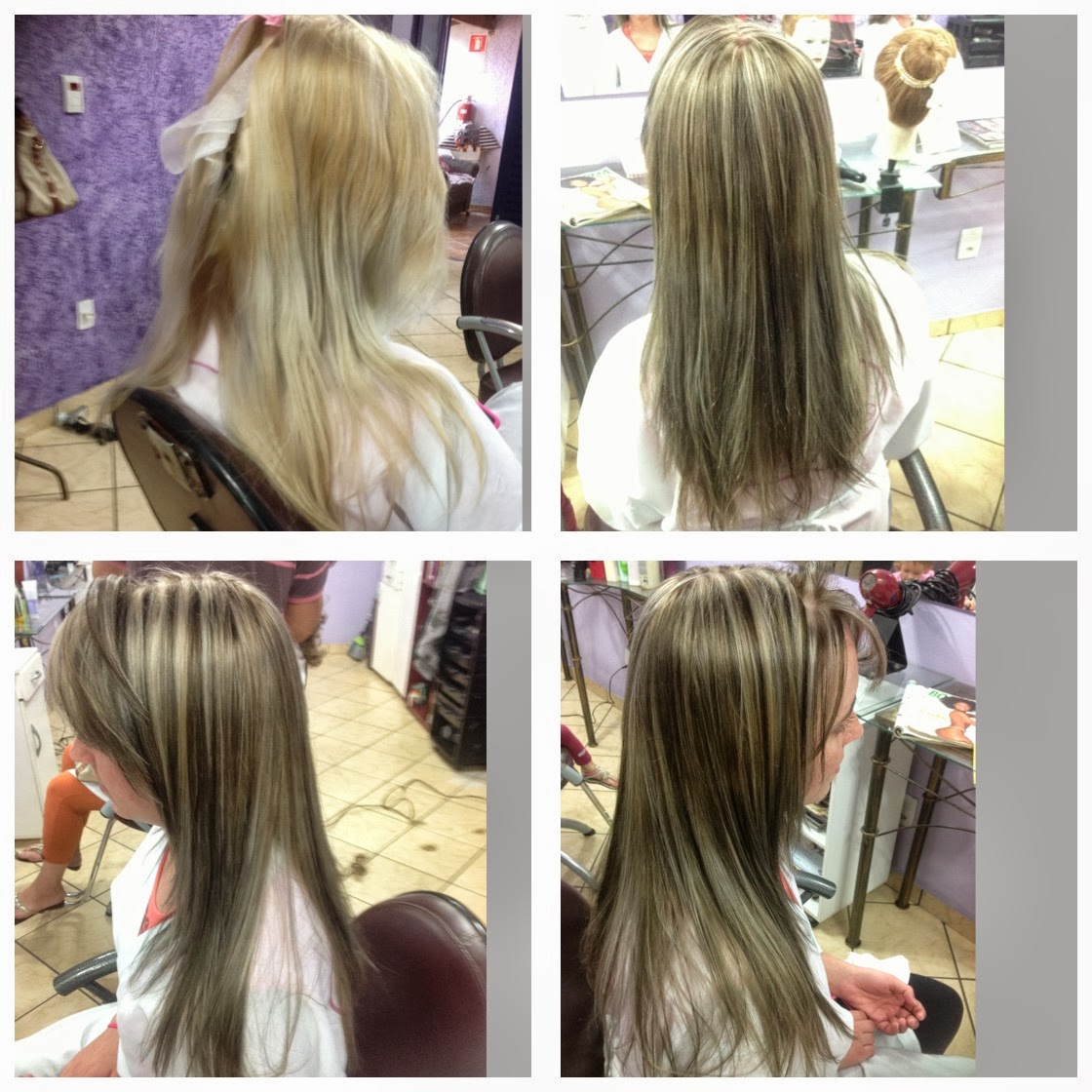 JULIO GALINZONI: COMO FAZER MECHAS INVERTIDAS