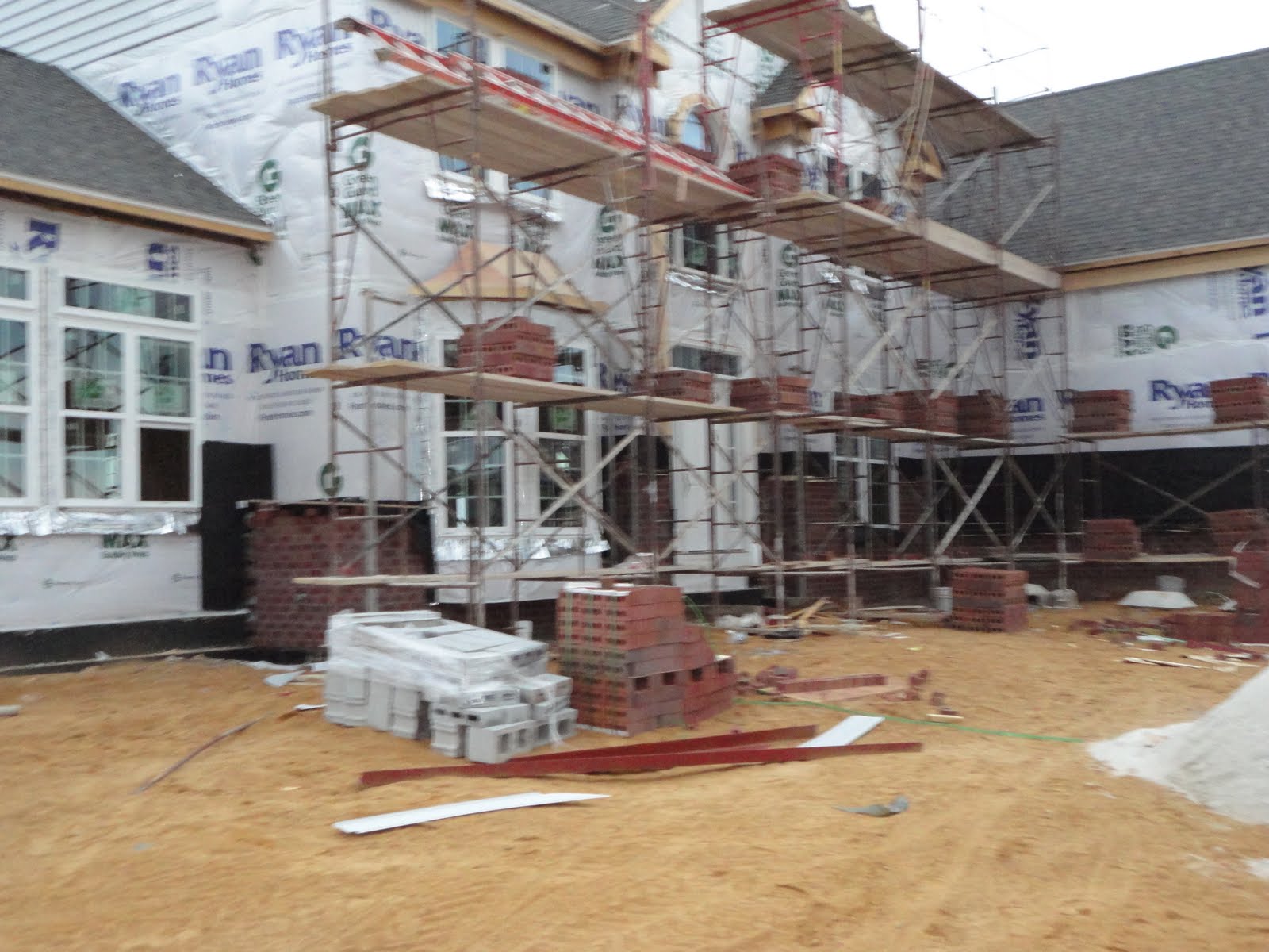 Building a Ryan Homes Avalon: Tons of Work!!!