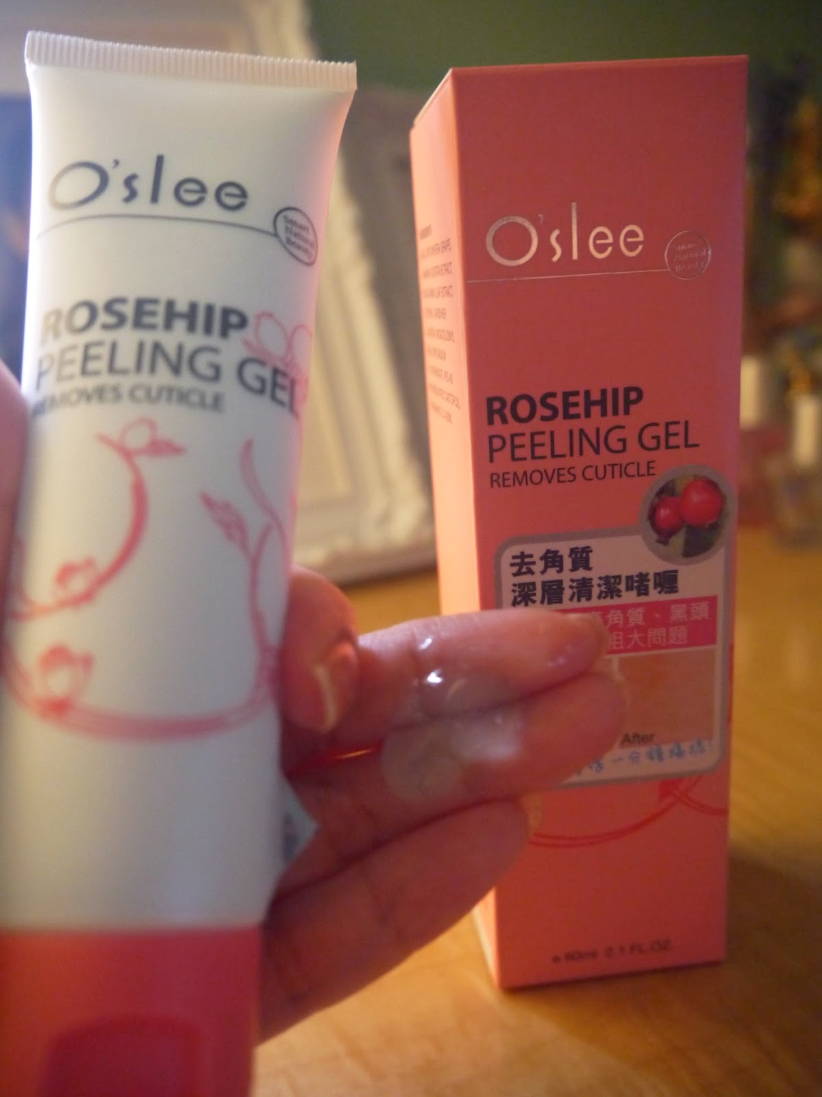 EVERGREEN LOVE: O'slee Rosehip Peeling Gel Review