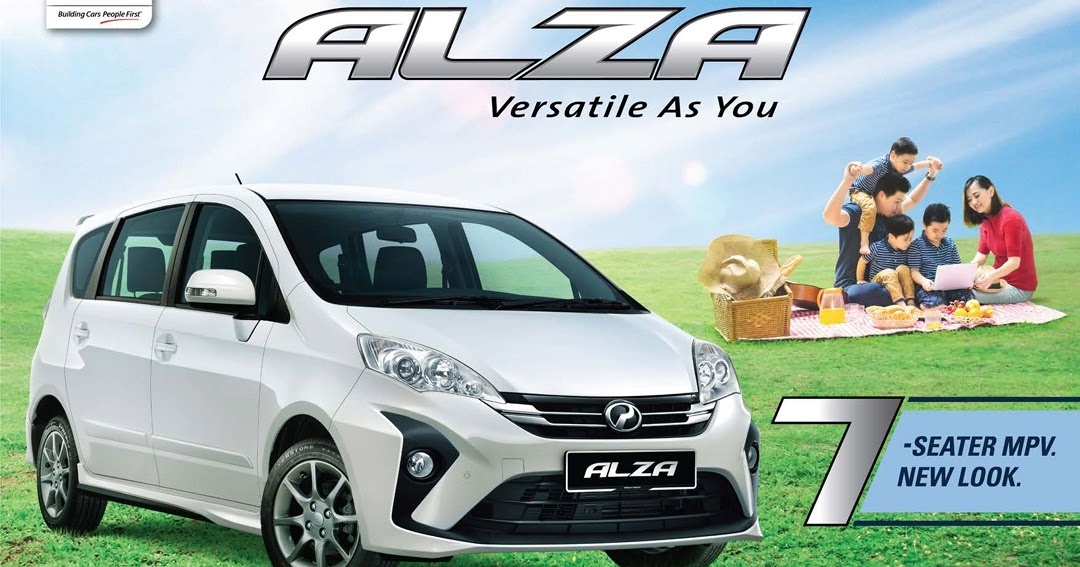 Perodua Alza Bulanan - Cross Cinnabar