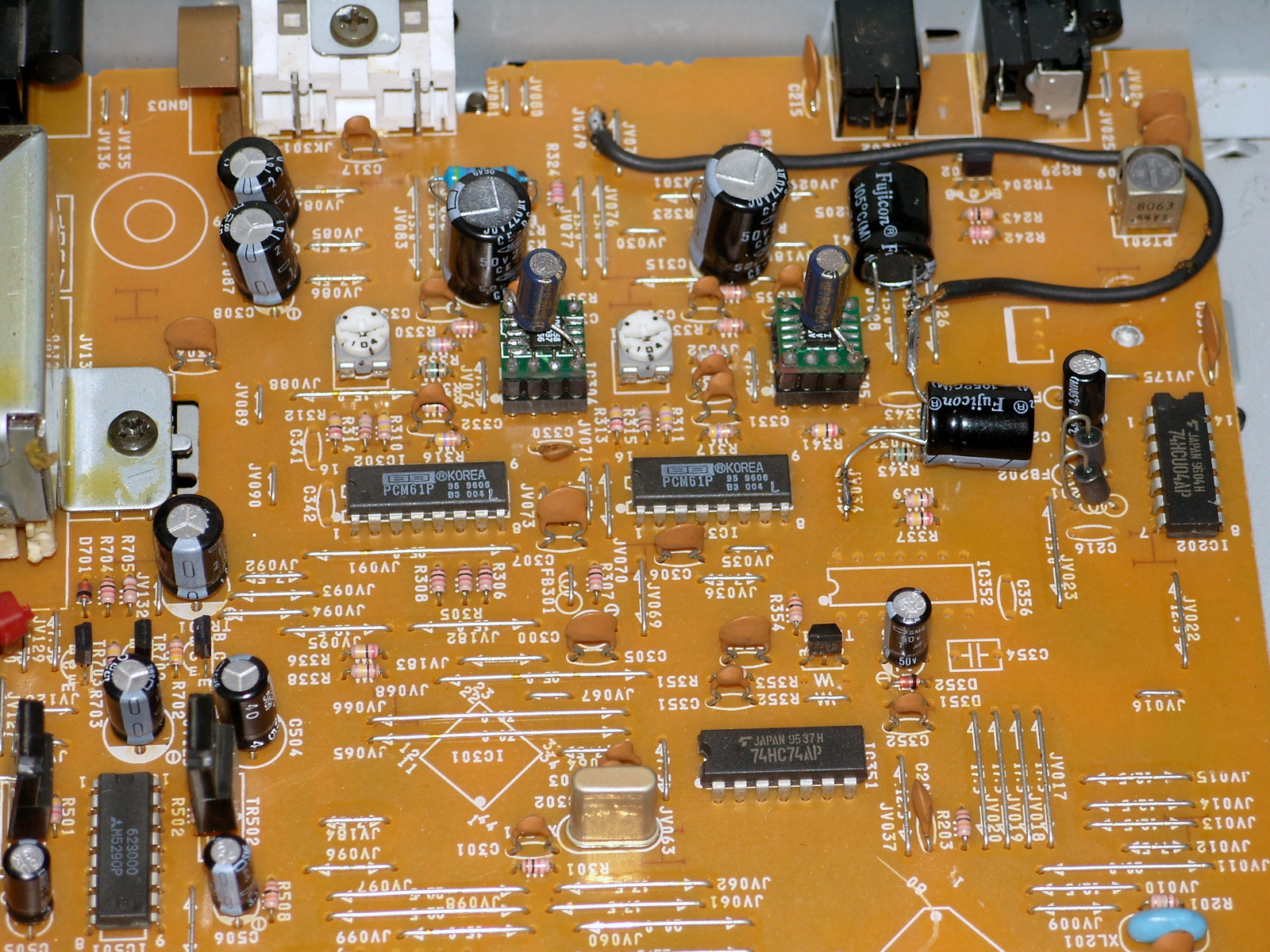 Mao Audiophile Modifications: Denon DCD-725 's happy with Analog ...