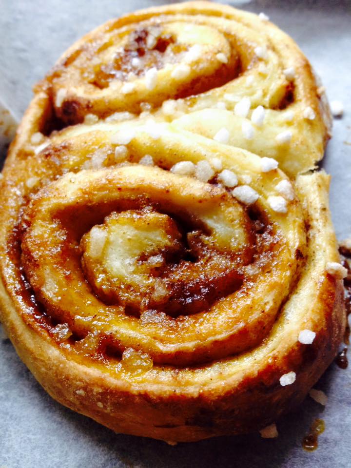 Iloinen juustokakku: Se paras gluteeniton pulla