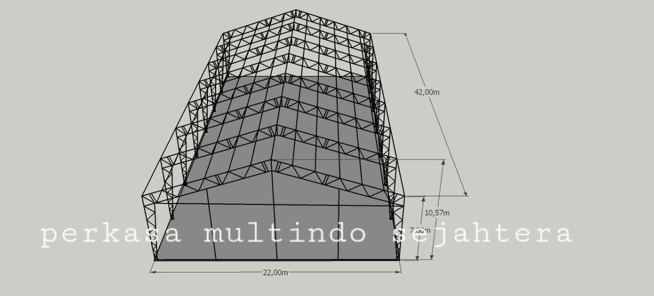 TENDA RODER KARAWANG RANGKA BESI 22X42M 085100463227 - TENDA RODER ...