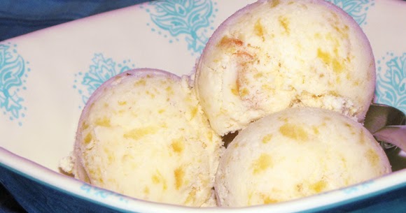 Pinch of Lime: Peachy Nectarine Ice Cream