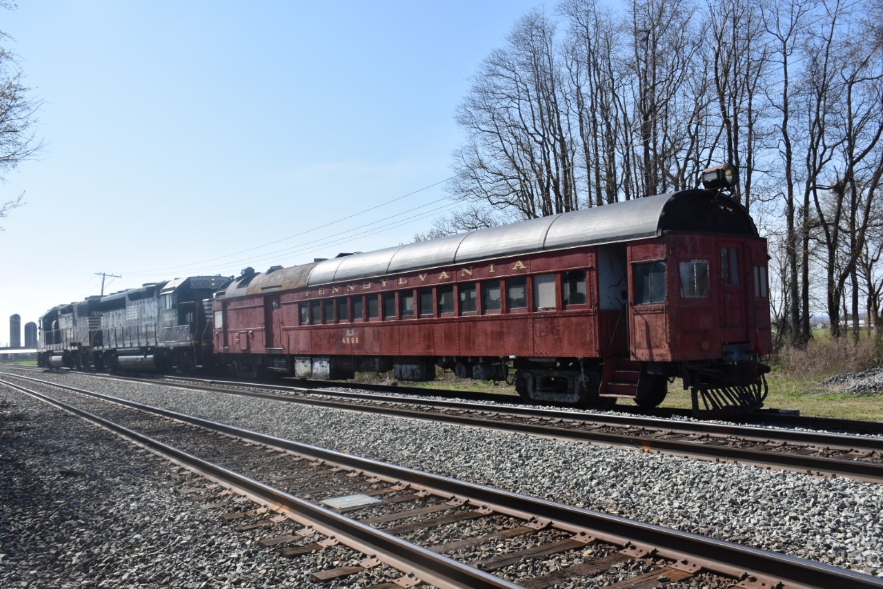 The Big Little Railroad Shop: ALLN 4666 trip home to Topton, PA Part 2