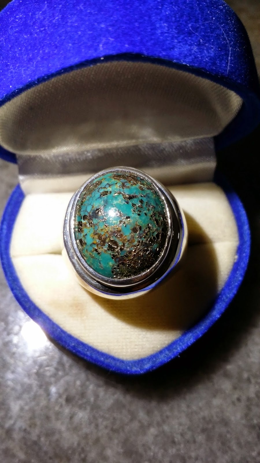 MyMinat: Cincin Batu Fairuz/Fairus/Firuz/Firus Iran Badar Emas/Perak AGAA