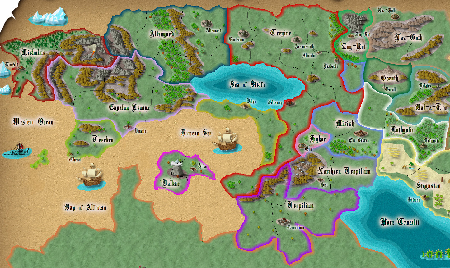 Talomir Tales: Winter 990 - Campaign Update