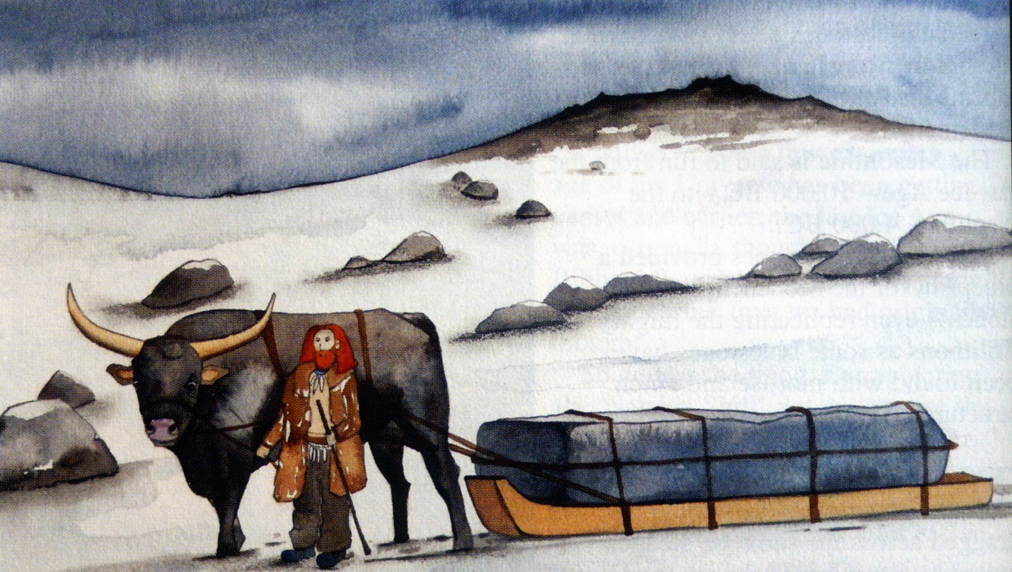 Stonehenge and the Ice Age: The aurochs and snow sledge theory