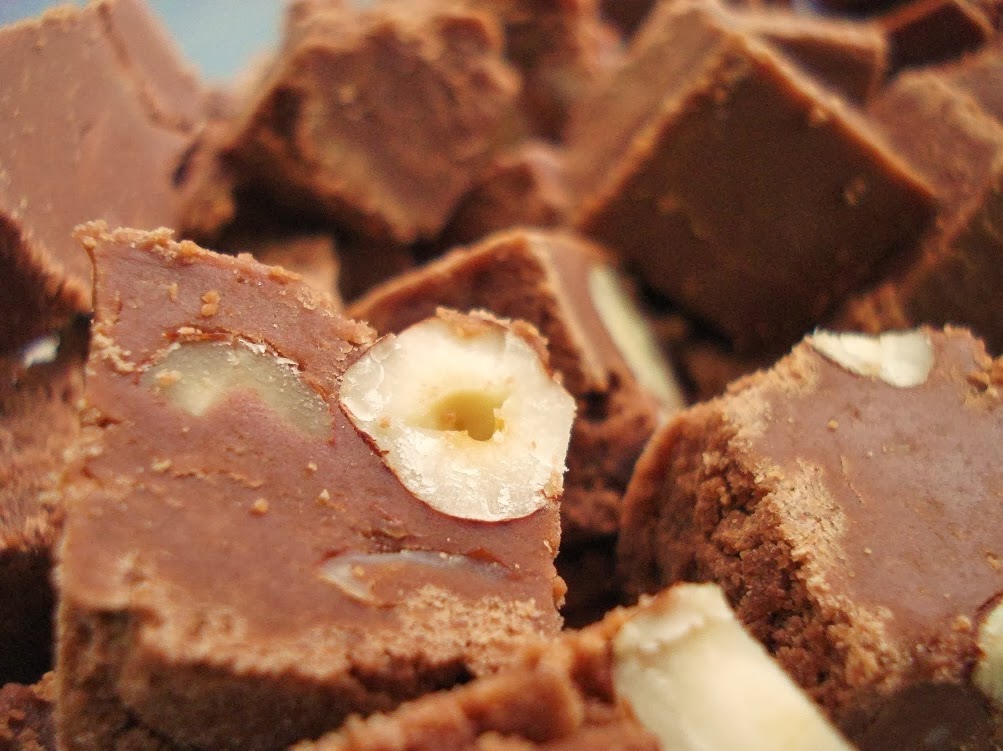 Cantinho Vegetariano: Fudge de Avelã e Chocolate (vegana)