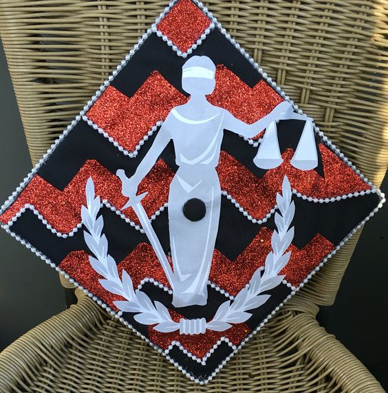 Law School Bound Grad Caps ~ Brazen and Brunette ⚖ law school advice ...