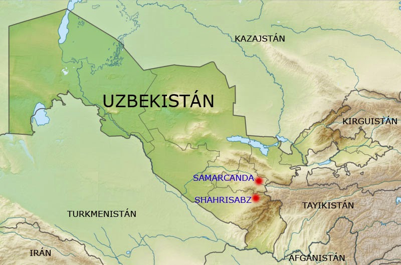 Rudolph de viaje: Lugares en la Ruta de la Seda: Samarcanda, el legado ...