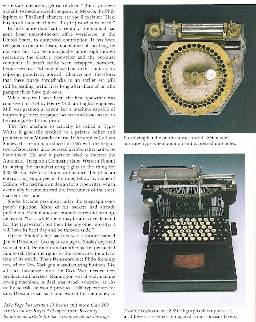 oz.Typewriter: On This Day in Typewriter History (LXXXII)