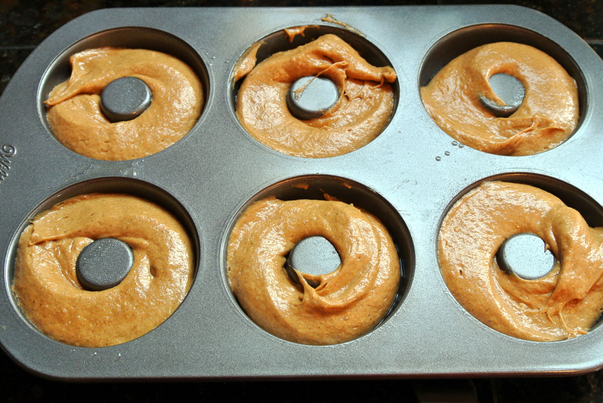 Mom, What's For Dinner?: Baked Gingerbread Doughnuts (gluten free)