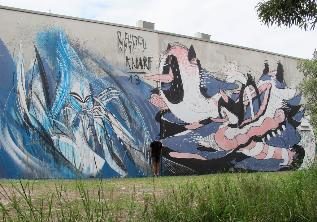 Shida x Knarf New Murals In Brisbane & Kawana, Australia – StreetArtNews