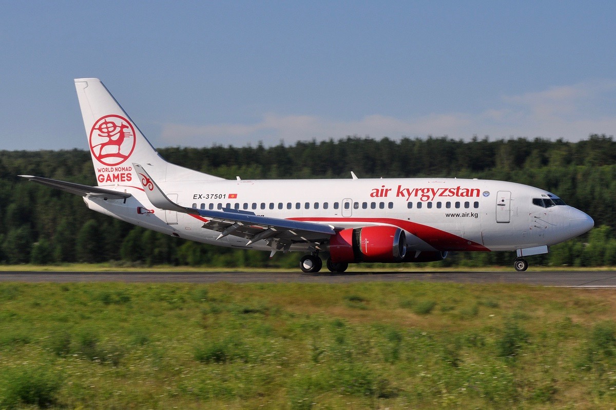Flyingphotos Magazine News: Kyrgyzstan Airlines - B737-59D - EX-37501 ...