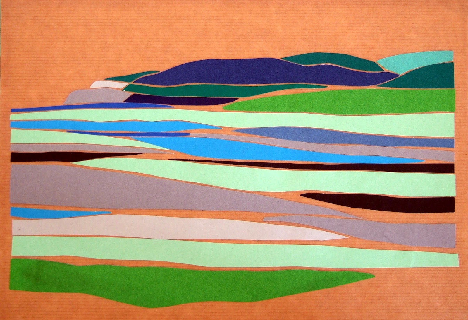 Saunders & Co.: Paper Cut-Out Landscapes
