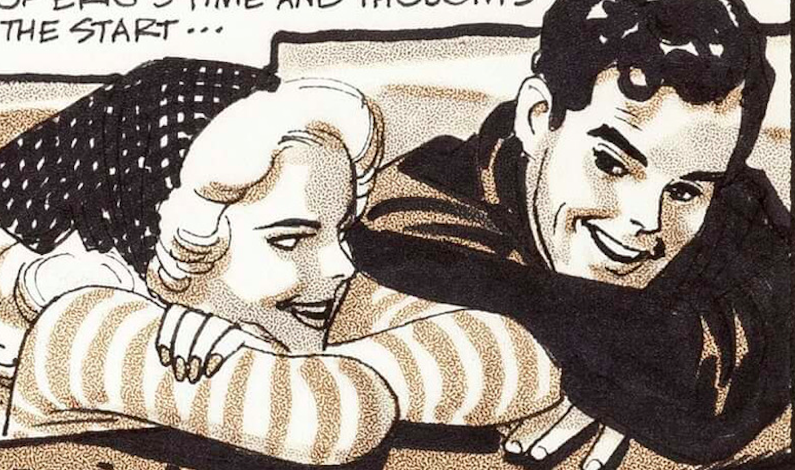 Comic book art: Alex Toth from Witzend #10