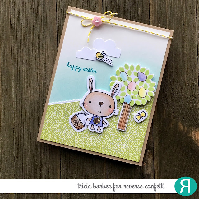 Diary of an Inky Girl…: Reverse Confetti - Easter Card