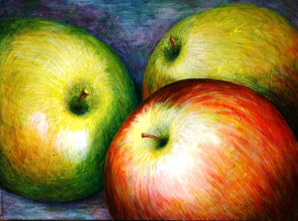 ARTE LOURDES RUBIO: MANZANAS