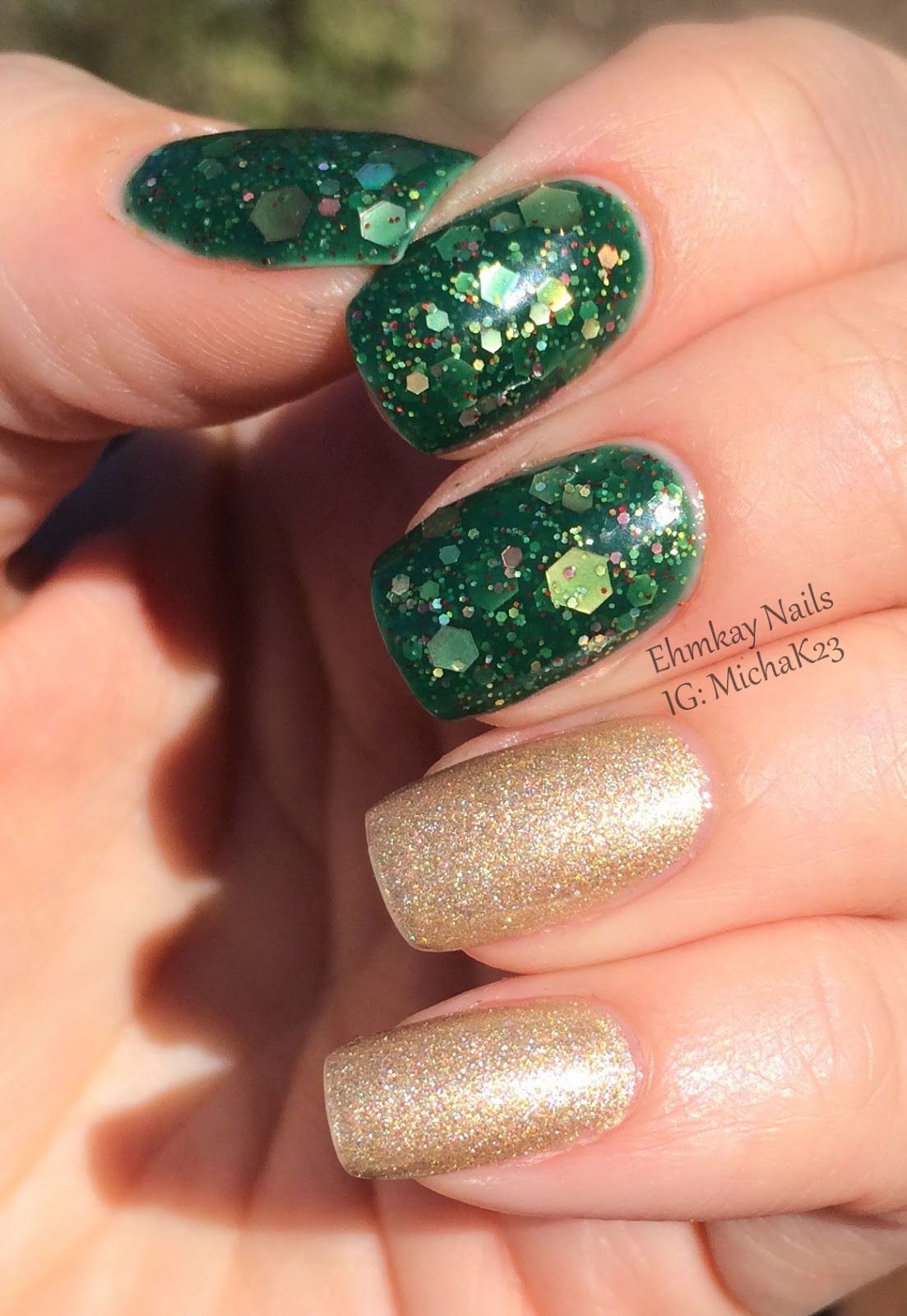 ehmkay nails: Nailventurous Swamp Princess