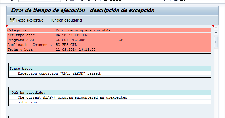 Nacido Para Ser Informatico Sap Gui 730 Error Clguipicture Saplolea Windows 7 