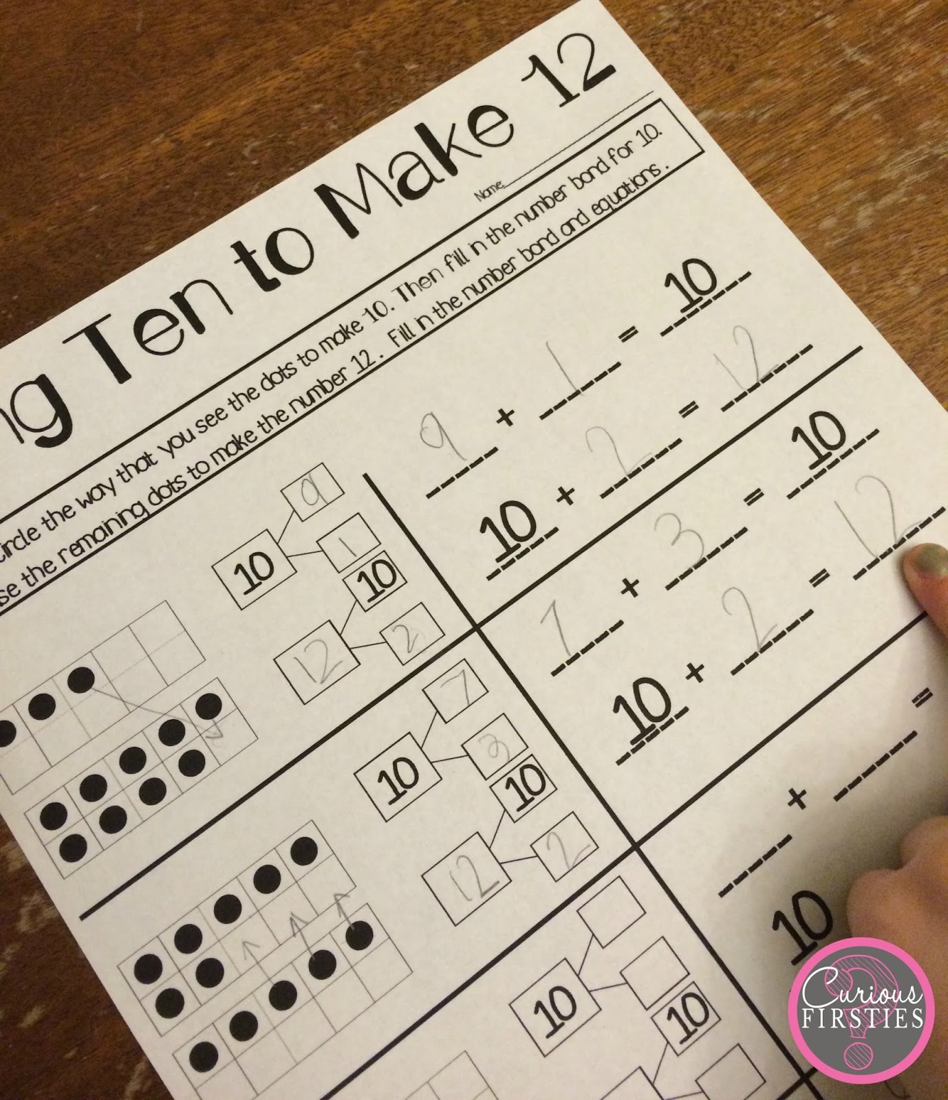 Curious Firsties: Making Math Strategies Explicit