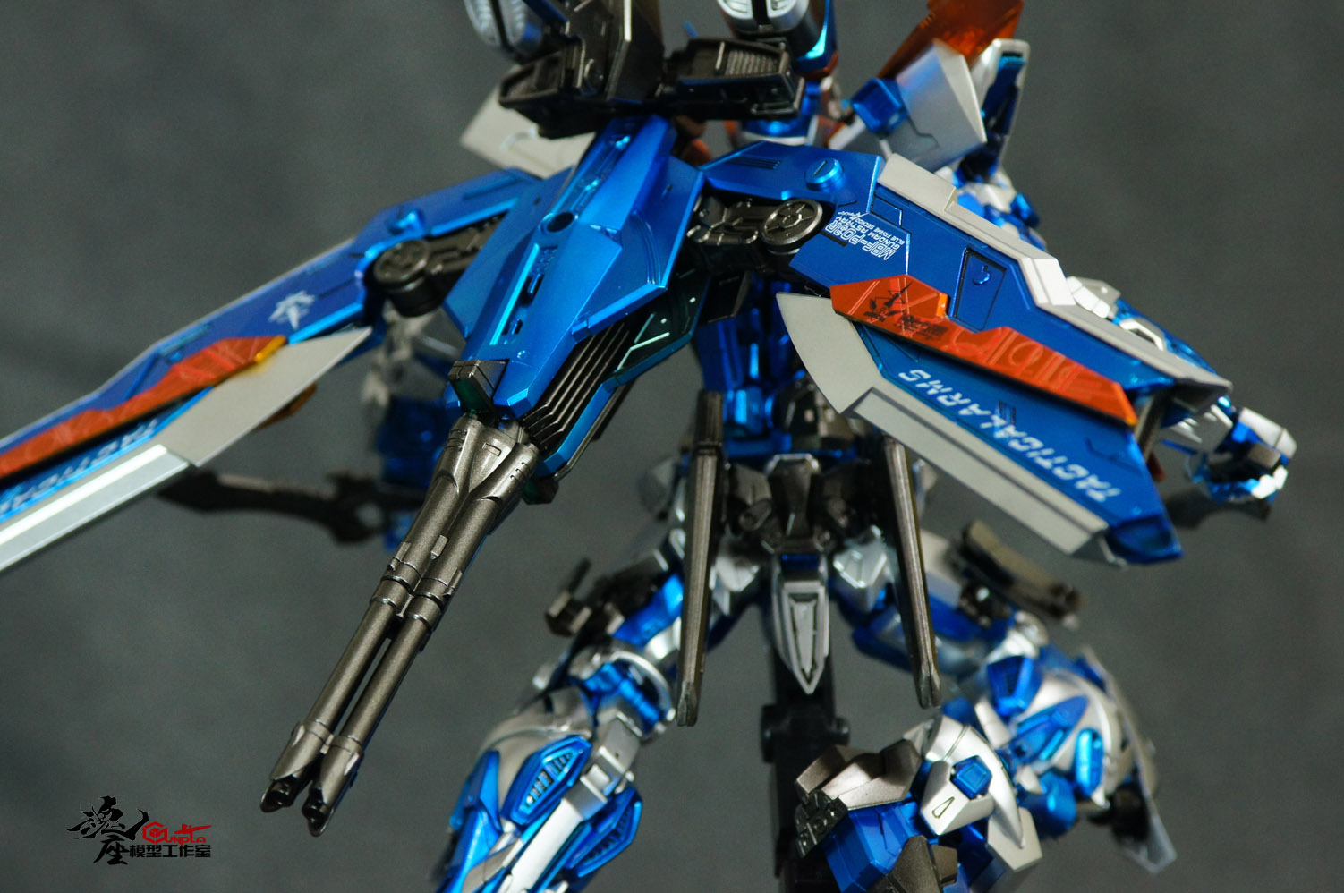 GUNDAM GUY: MG 1/100 Astray Blue Frame 2nd Revise - Metallic Color ...