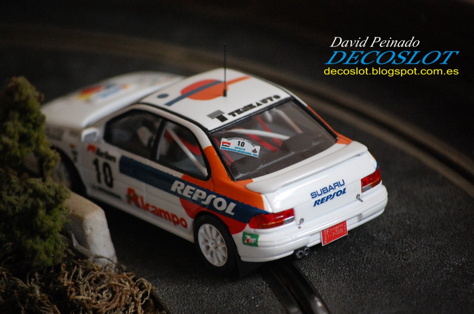 DECOSLOT: SUBARU IMPREZA G:N "REPSOL" J.L.CRUZ 1994
