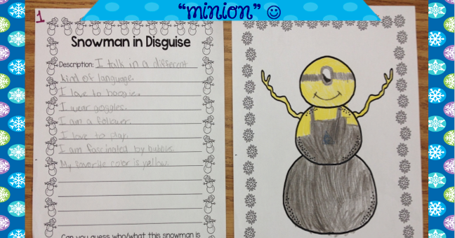 Snowmen in Disguise Inference Activity - Mrs. O Knows