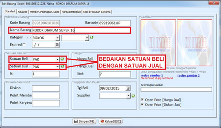 SID Retail Pro: Cara Setting Multi Satuan Jual dalam Penjualan (Video ...