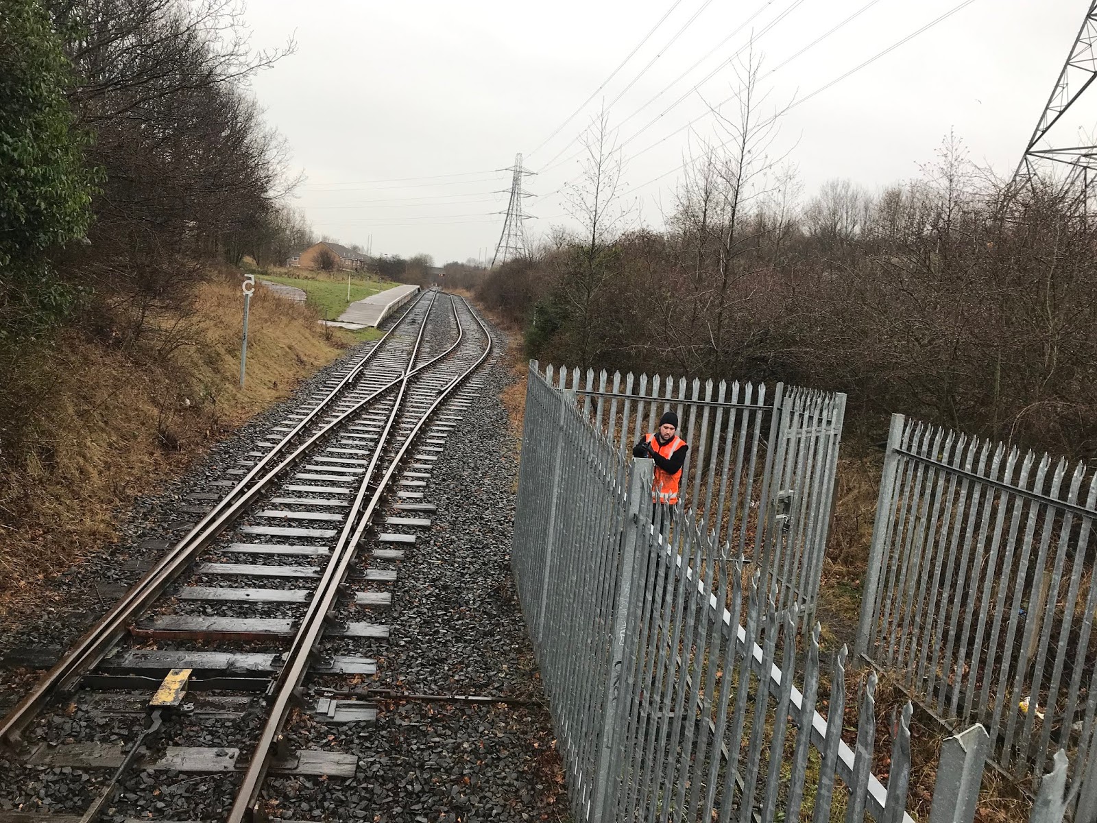 North Tyneside Steam Railway: Line inspection