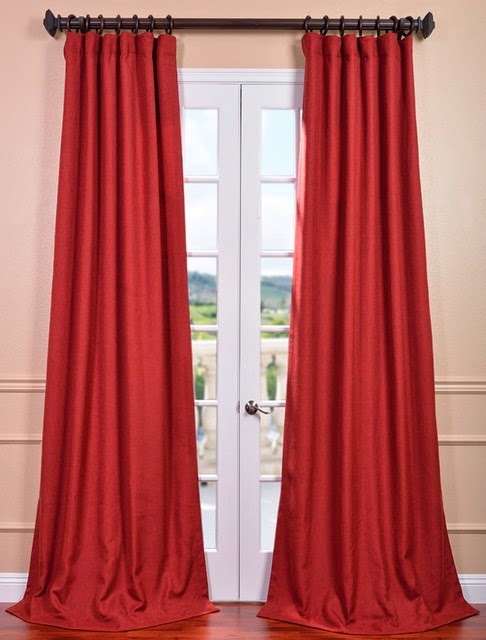 Red River Interiors : Red Drapery Style