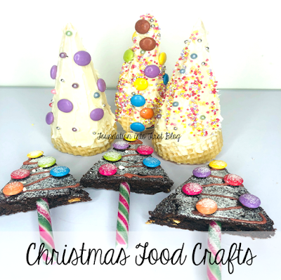 Christmas Food Crafts For Kids | Foundation into First