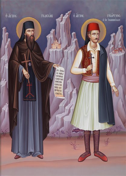 Holy New Venerable Martyr Gideon of Karakallou (30 December) - Vema.com.au