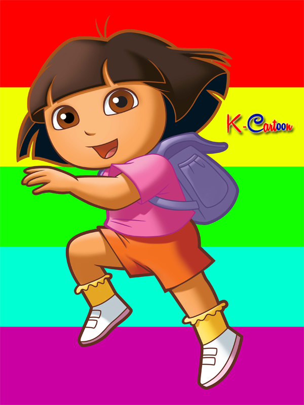 Gambar Kartun Dora Format Jpeg Terbaru Cocok Buat Wallpaper - K-Kartun