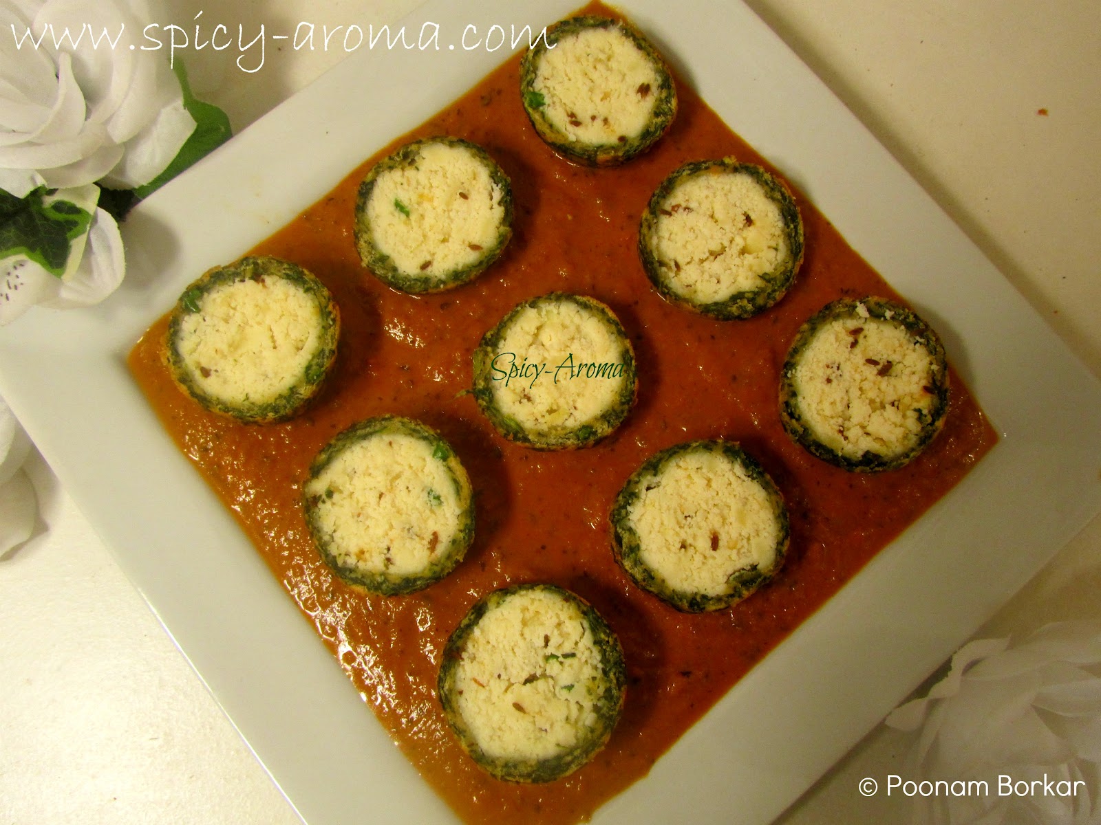 Shaam Savera (Palak Paneer Kofta Curry) - Step by Step Recipe | Spicy-Aroma