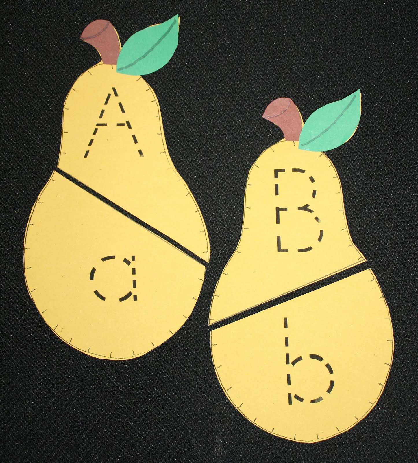 Classroom Freebies Too: Pear Pair Puzzles