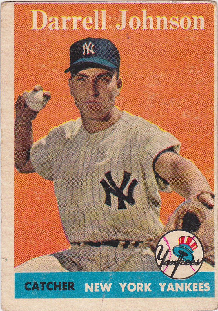 Talking Heads: The Topps 1958 Baseball Set: #61 Darrell Johnson